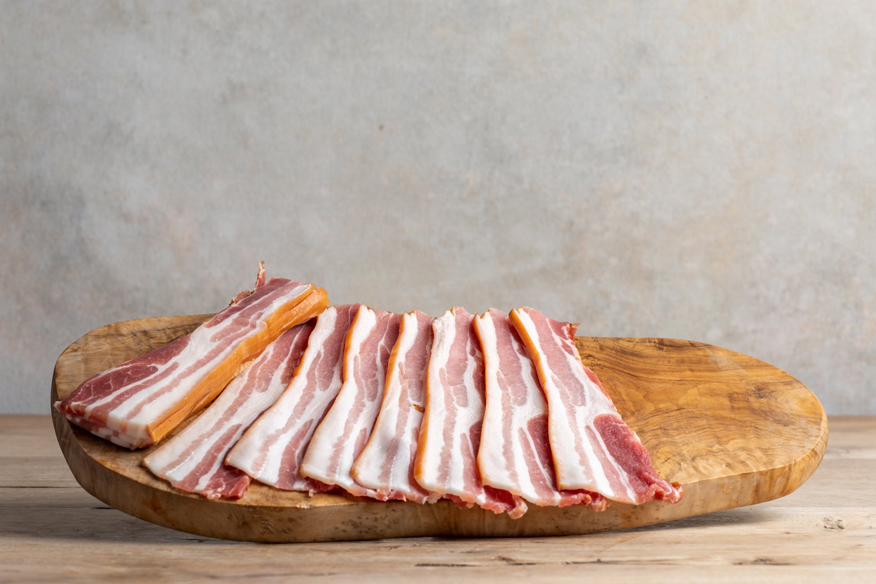 Cornish Green Streaky Bacon - Strawberry Fields Farm Shop, Lifton